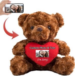 How to Customize Personalized Teddy Bear with Photo - customimplemente